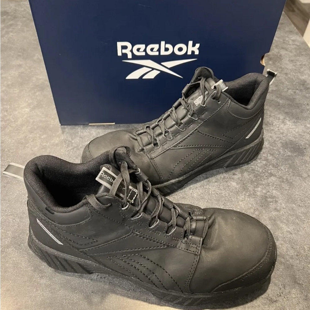 Reebok Fusion Formidable Work Shoe Composite Toe | Bl… - Gem